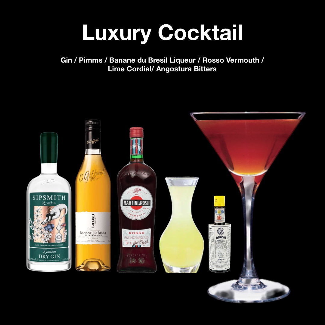 Luxury Cocktail - Cocktails Distilled